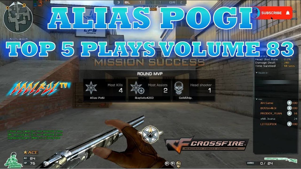 Alias Pogi Top 5 Plays Volume 83! CrossFire Philippines! - YouTube