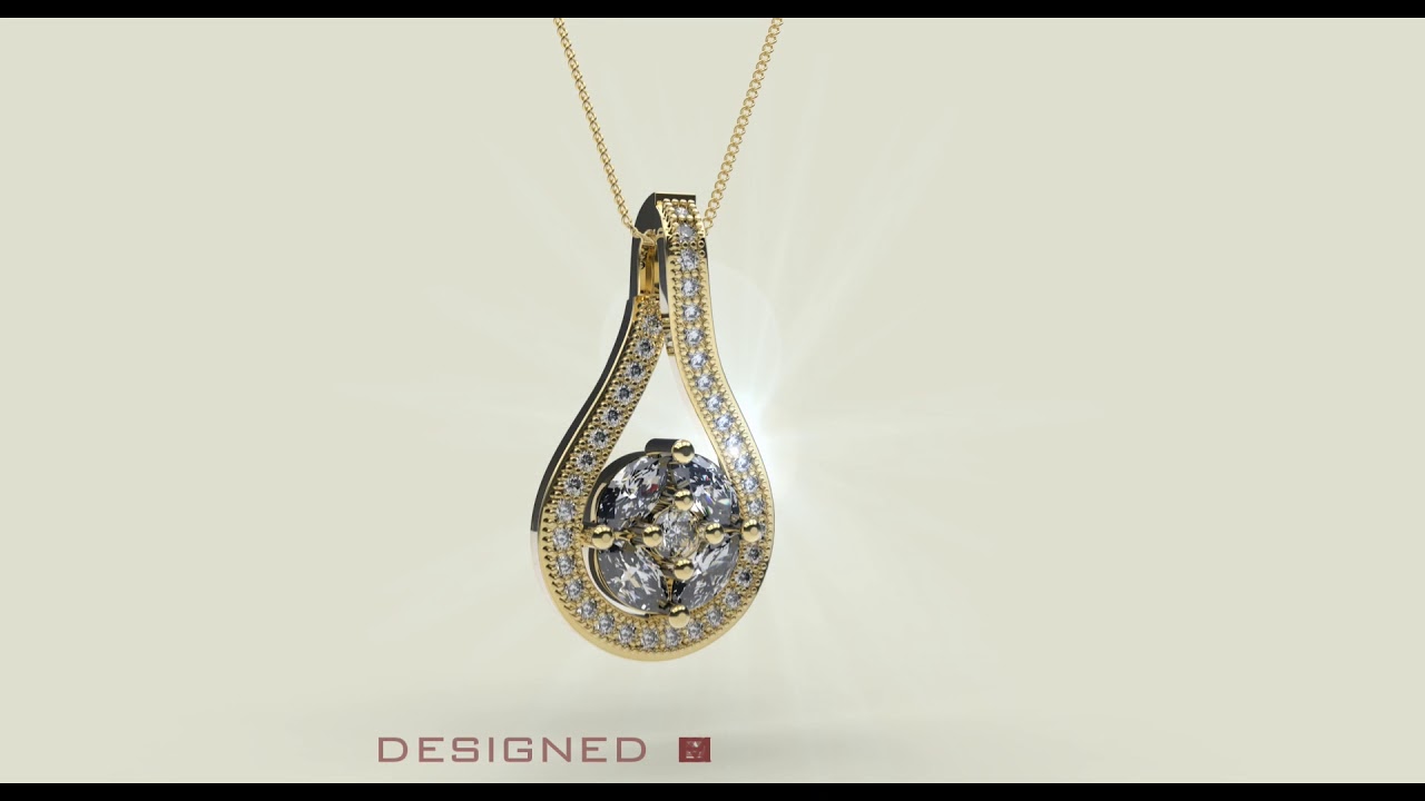 jewelry render - YouTube
