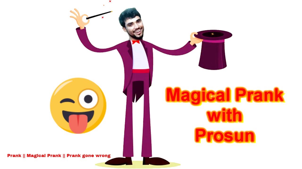 Prank magic with magician Prosun | prank magic video | prank on random ...