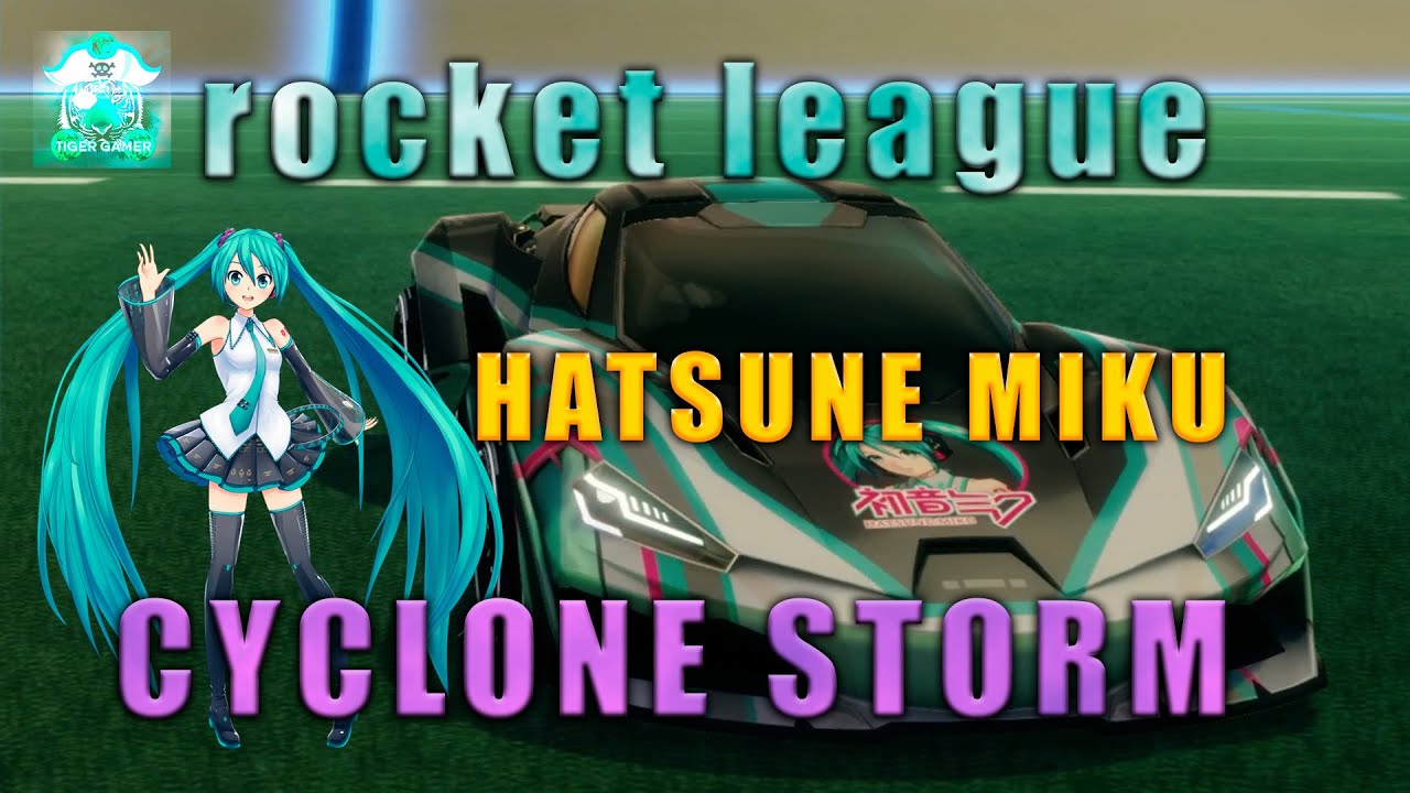 HATSUNE MIKU EN ROCKET LEAGUE 🤩🤩 - YouTube