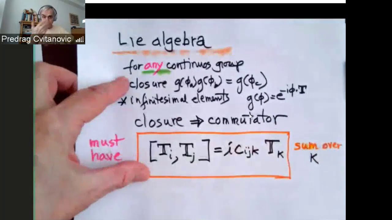 Week 12 Clip 2 - Lie algebra - YouTube