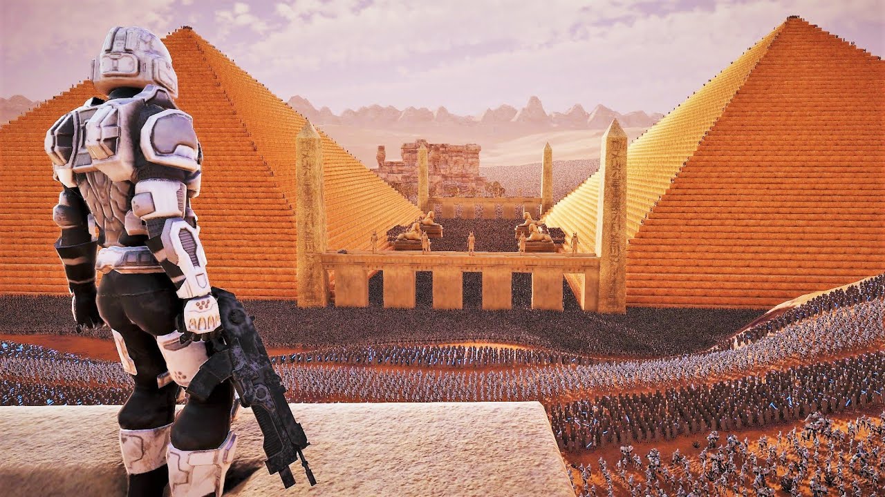 GALACTIC ARMY in EGYPTION CITY vs 5 MILLION ZOMBIES - Ultimate Epic ...