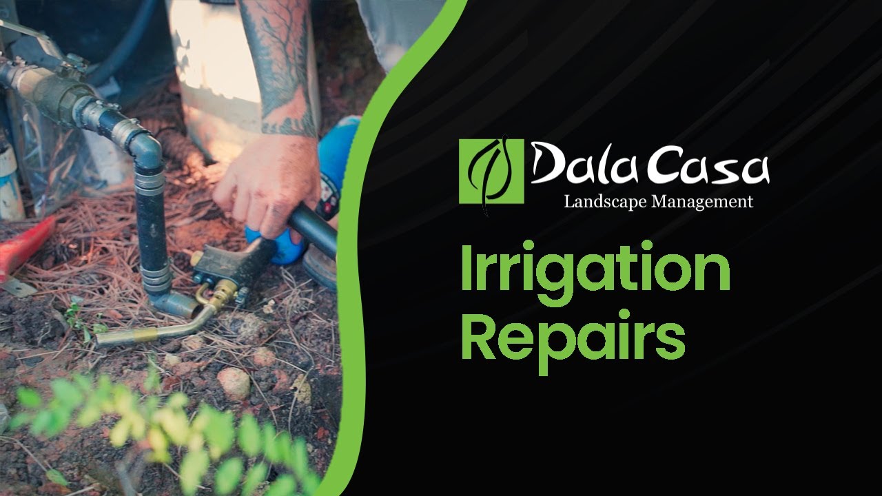 Irrigation Repairs - YouTube