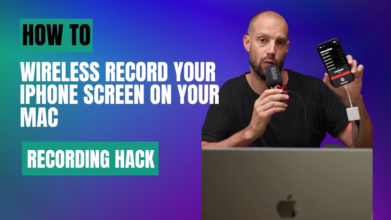 Record your iPhone screen wireless with this easy hack! - YouTube