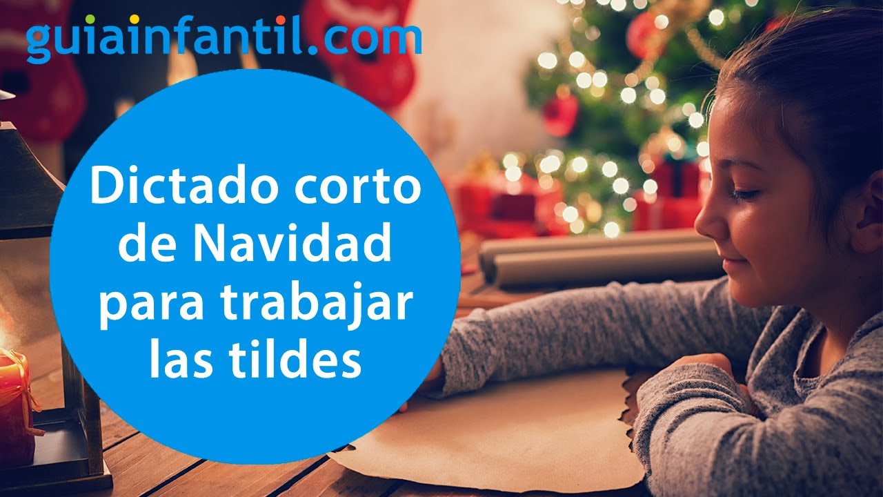 Dictado corto con corrección para trabajar las tildes con los niños en ...