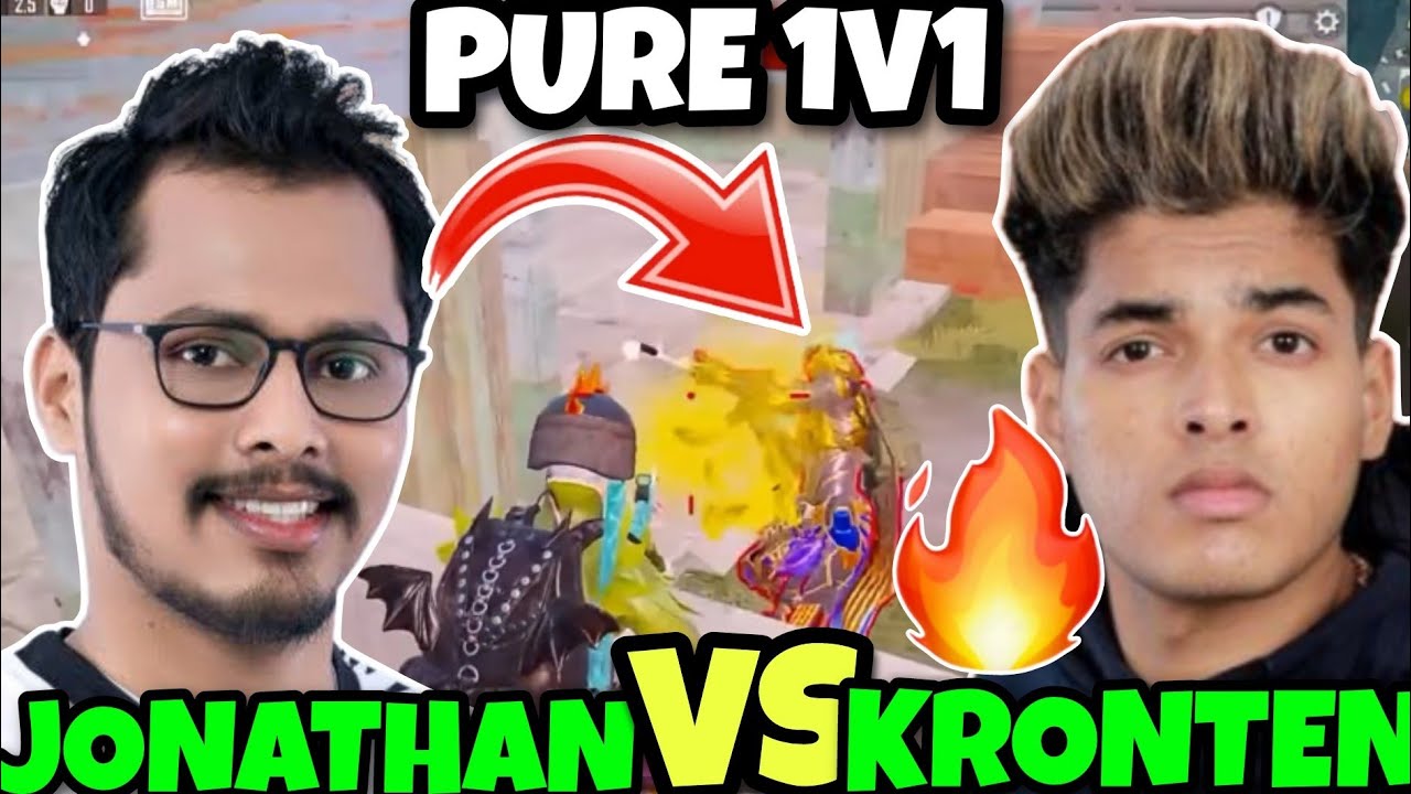 🤯 Jonathan vs Kronten Pure 1v1🔥|| Jonathan vs Kronten🤩 - YouTube