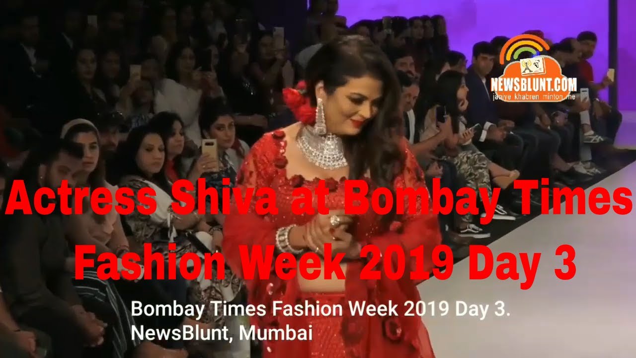 Actress Sheeba at Bombay Times Fashion Week 2019 Day 3 - YouTube