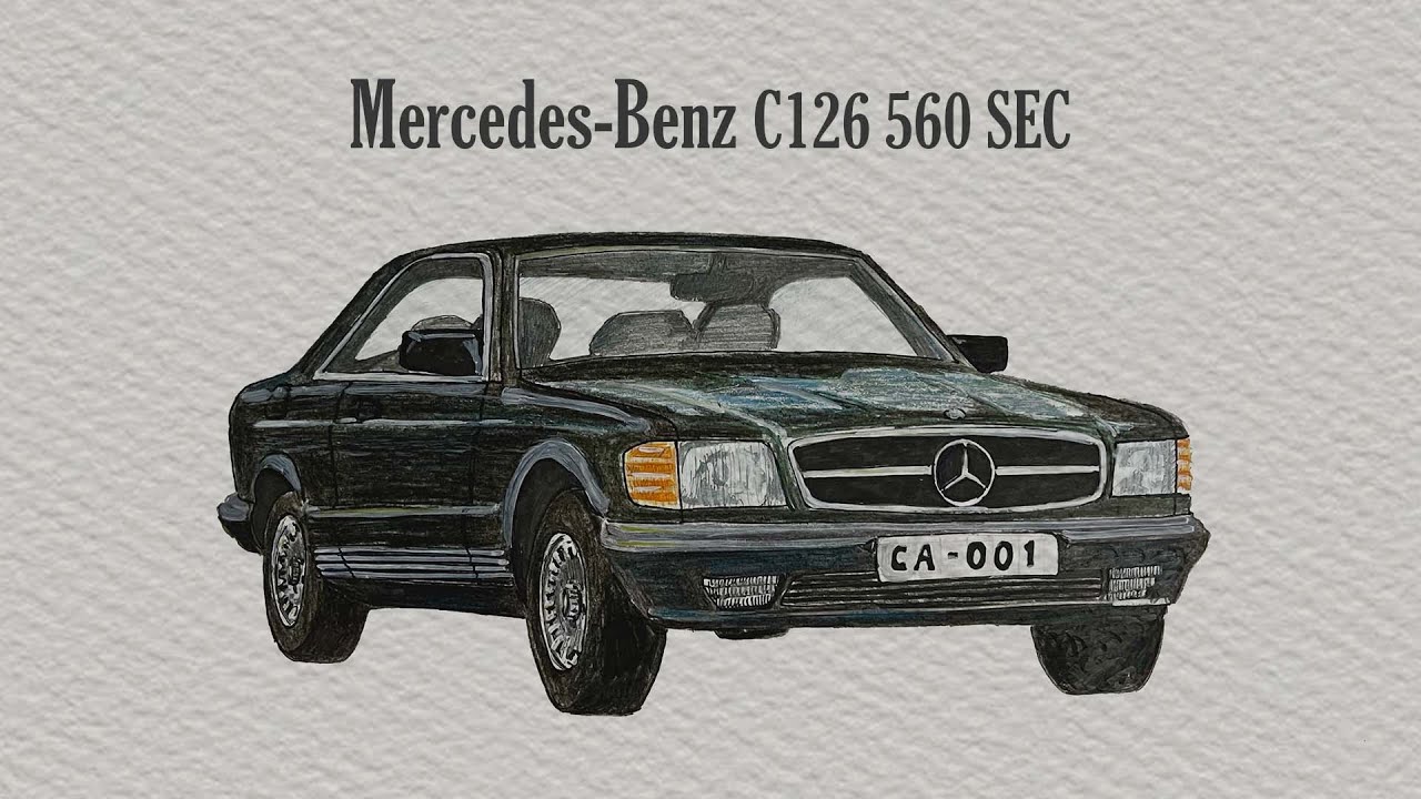 Mercedes Benz C126 560 SEC - YouTube