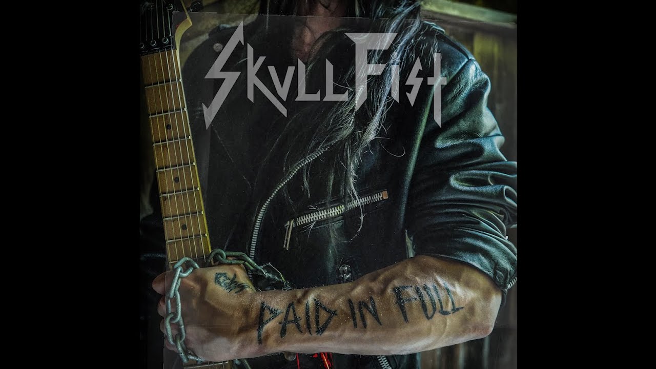 Skull Heavy Metal Vector Skull. King Of Rock Music. Heavy Metal Symbol