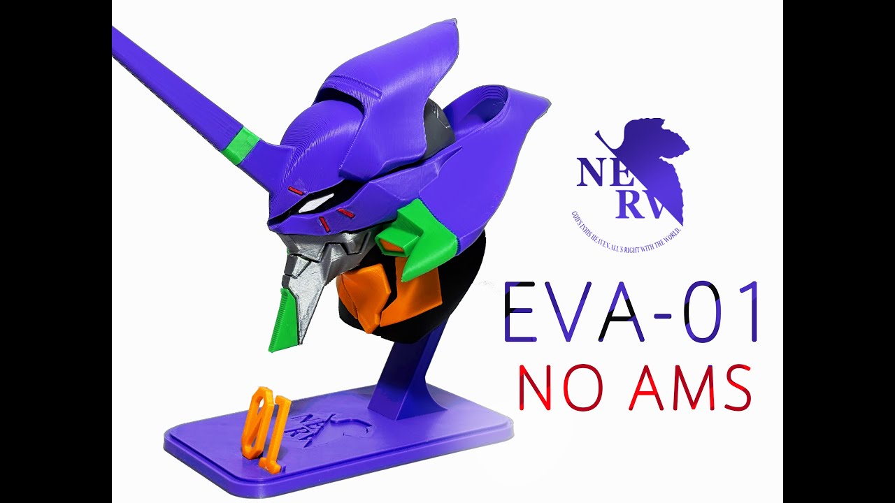 3D printed EVA Unit 01 - YouTube