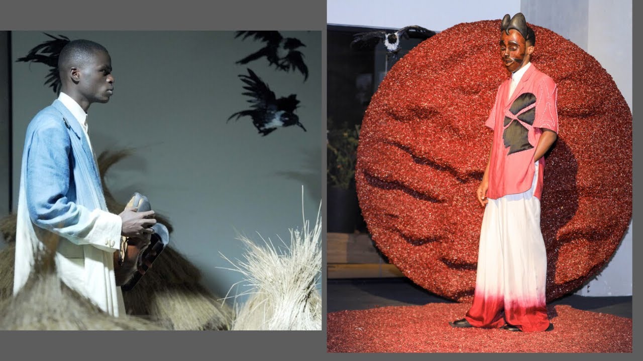 Moshions launches ‘Imandwa’ collection in thrilling exhibition - YouTube