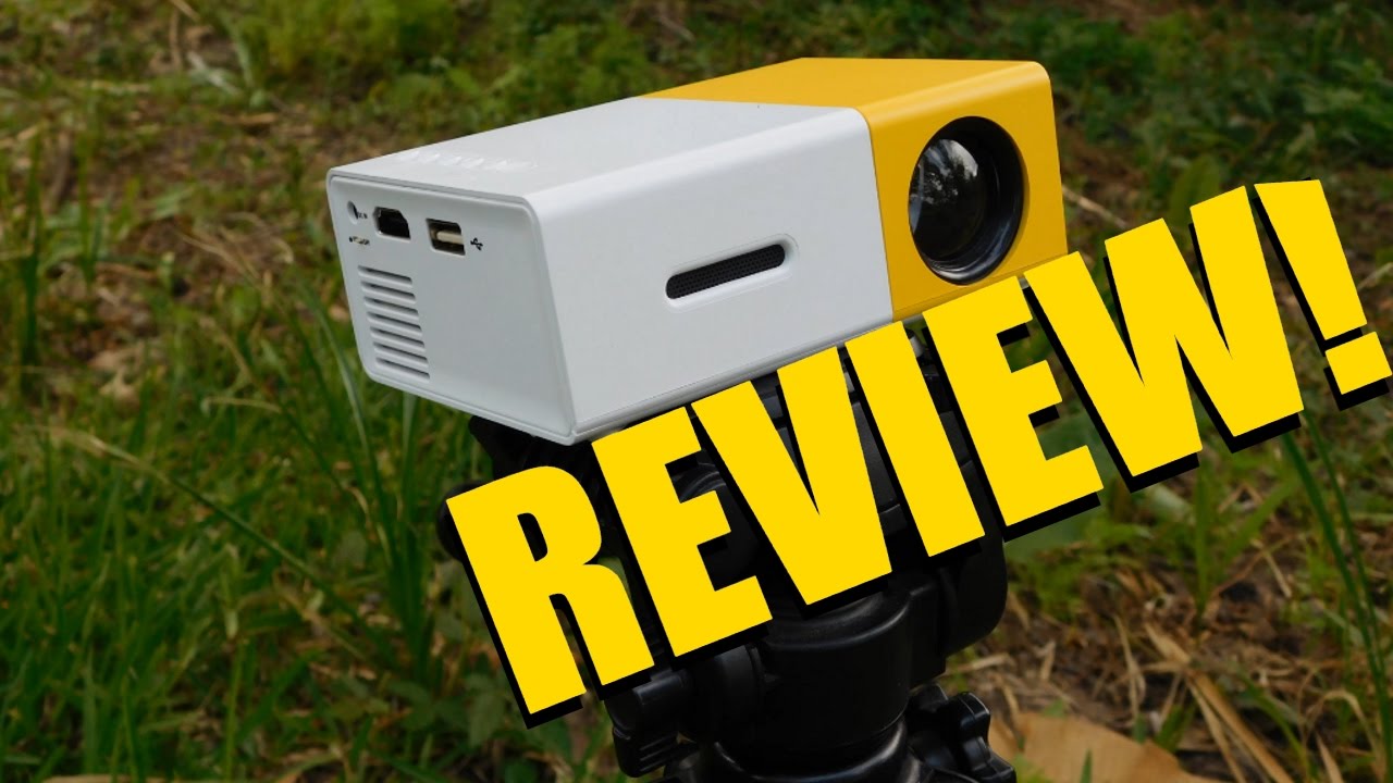 AAO Portable Cinema Projector 1080P Projector | REVIEW! - YouTube