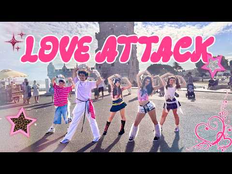 [KPOP IN PUBLIC | ONE TAKE] RESCENE (리센느) 'LOVE ATTACK' | Dance Cover by HEART GUN from Portugal