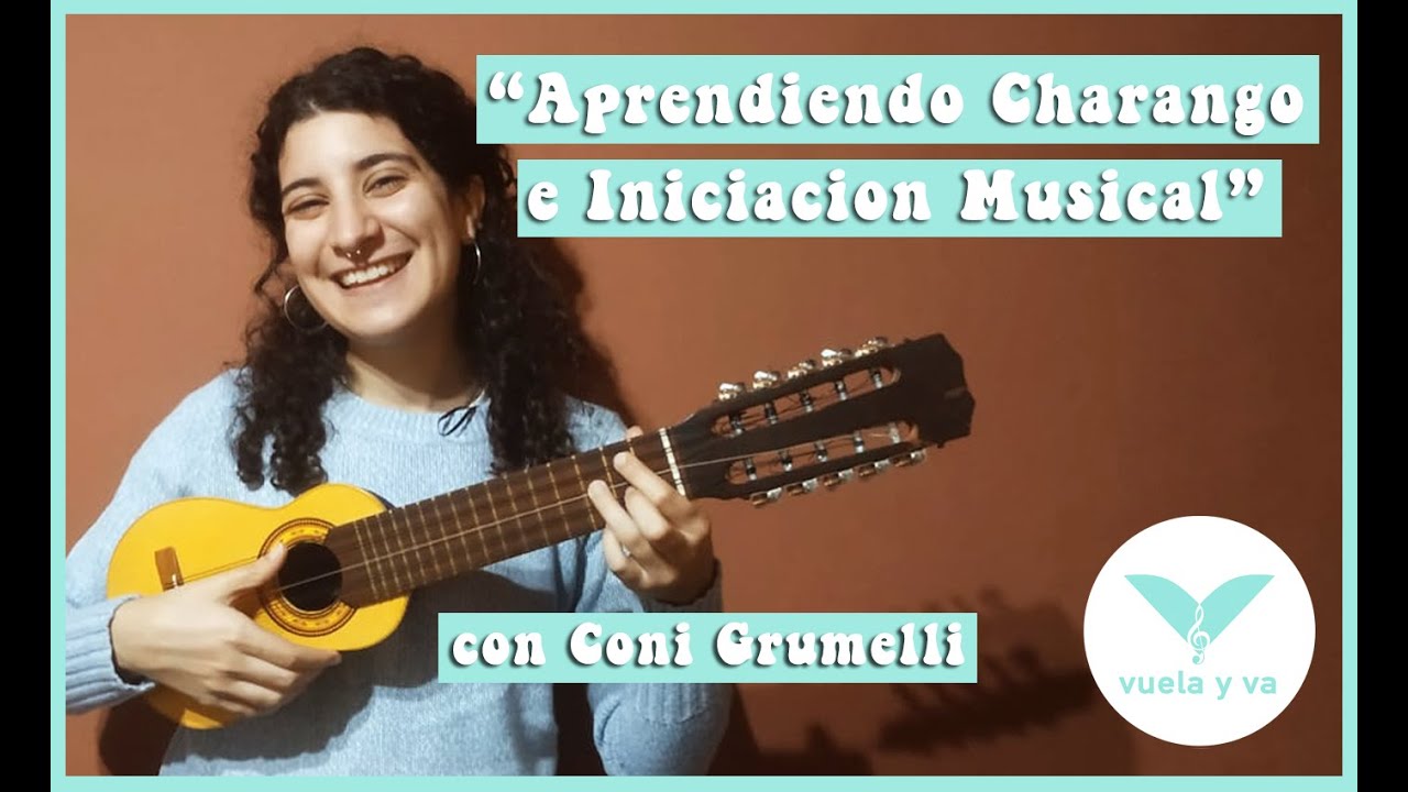 Clase de Charango nº1 ¡Aprendemos el Ritmo de Carnavalito!. Con Coni ...
