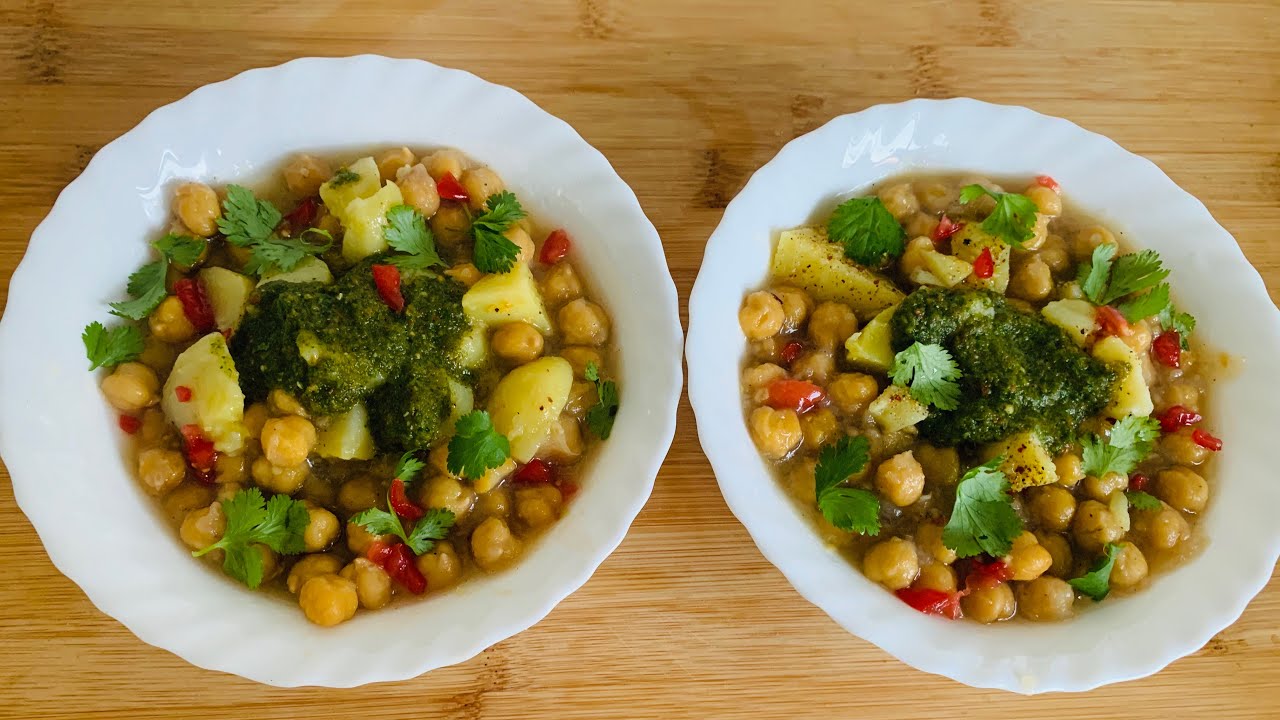 Afghan chickpeas /طرز تهیه شور نخود افغانی - YouTube