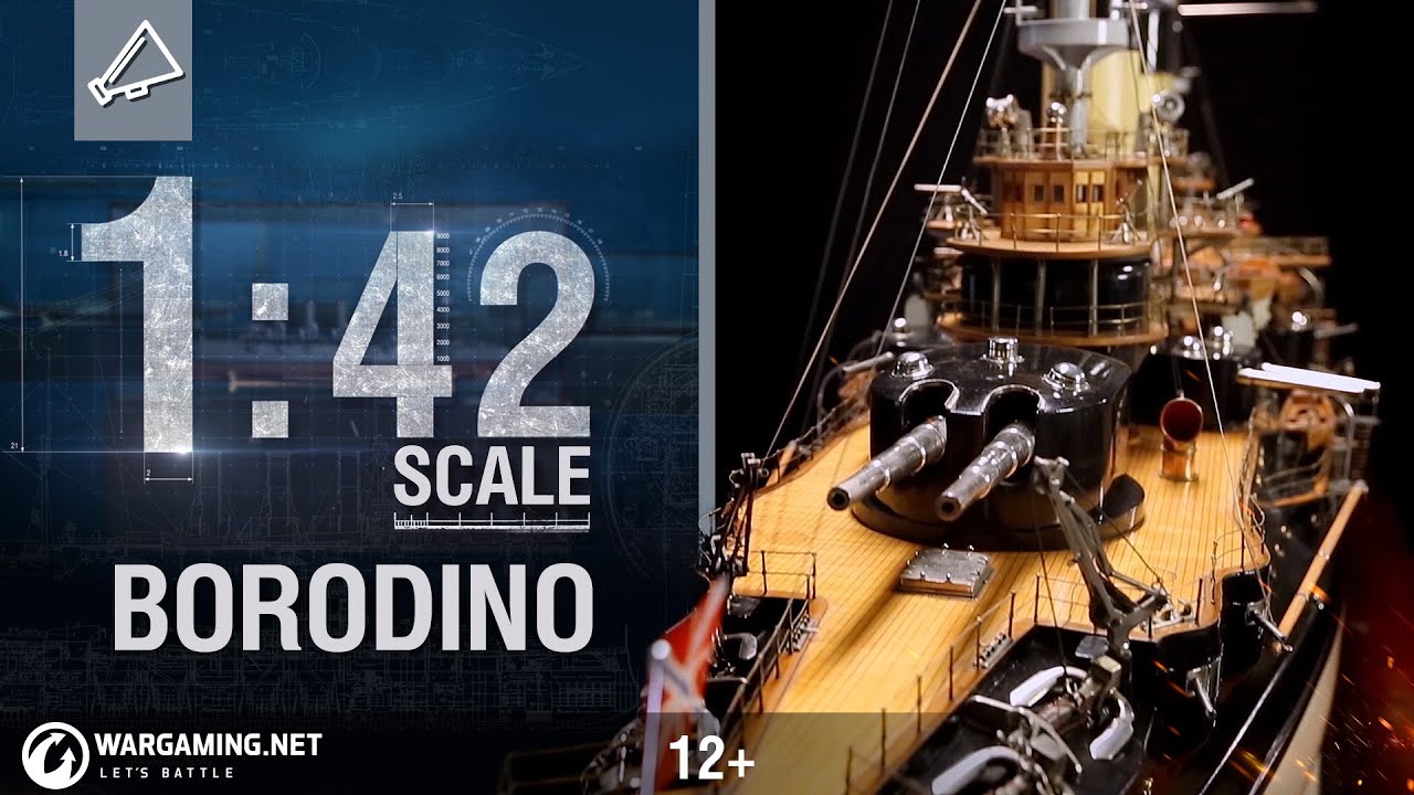 1:42 Scale: Russian Battleship Borodino - YouTube
