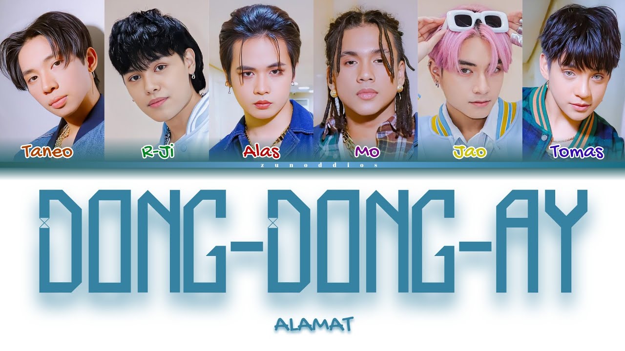 ALAMAT - 'Dong-Dong-Ay' Lyrics [Color Coded] Chords - Chordify