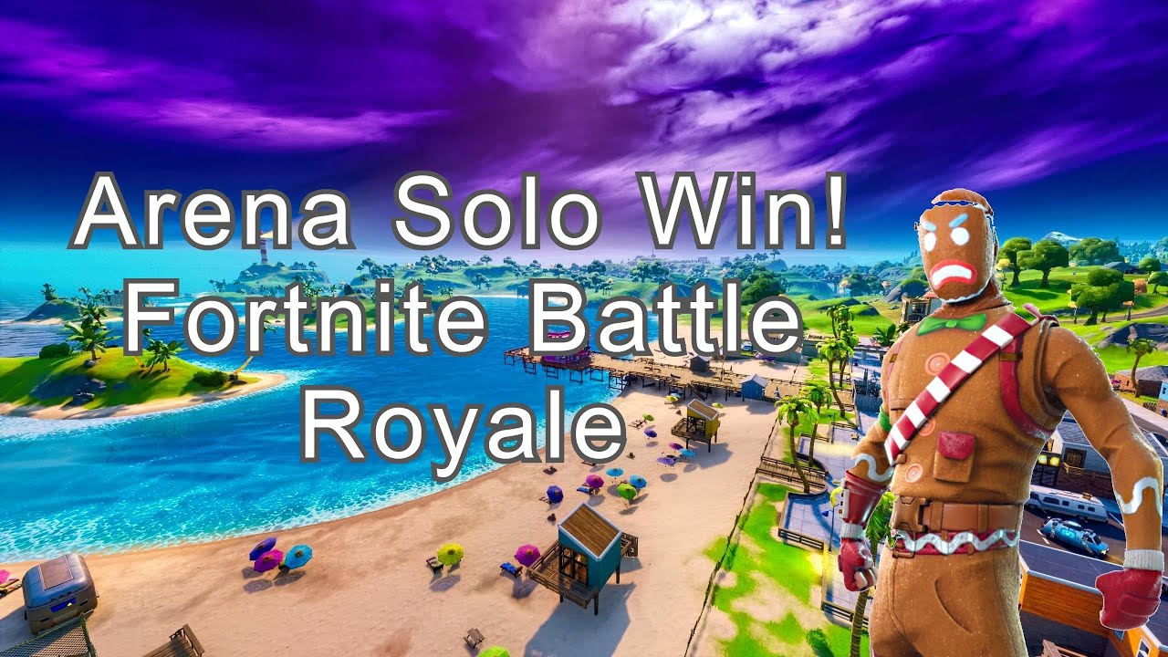 Fortnite- Arena Solo Win by Dream_Drako. - YouTube