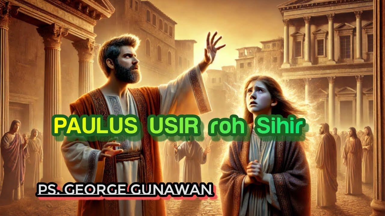 "Paulus Usir roh sihir" ( Ps. George Gunawan ) - YouTube