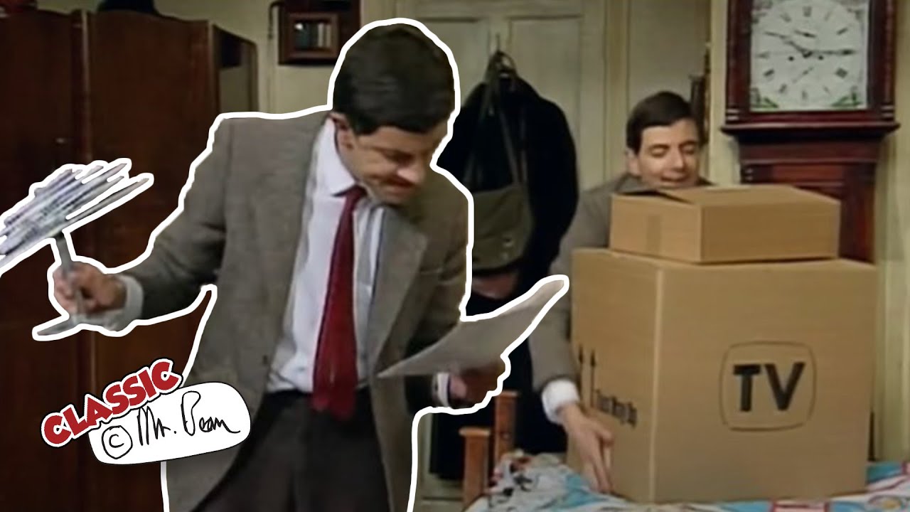 TV Installation with Mr Bean | Mr Bean Full Episodes | Classic Mr Bean - YouTube