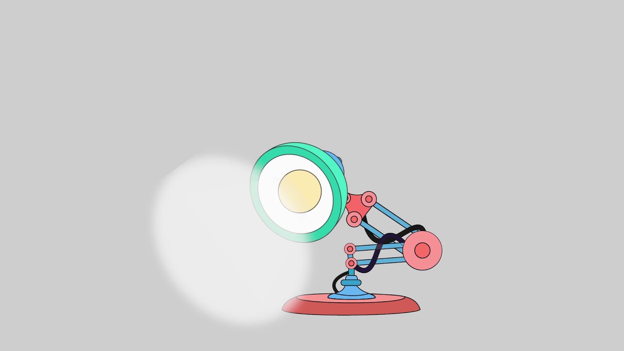 Pixar Lamp Animation - YouTube
