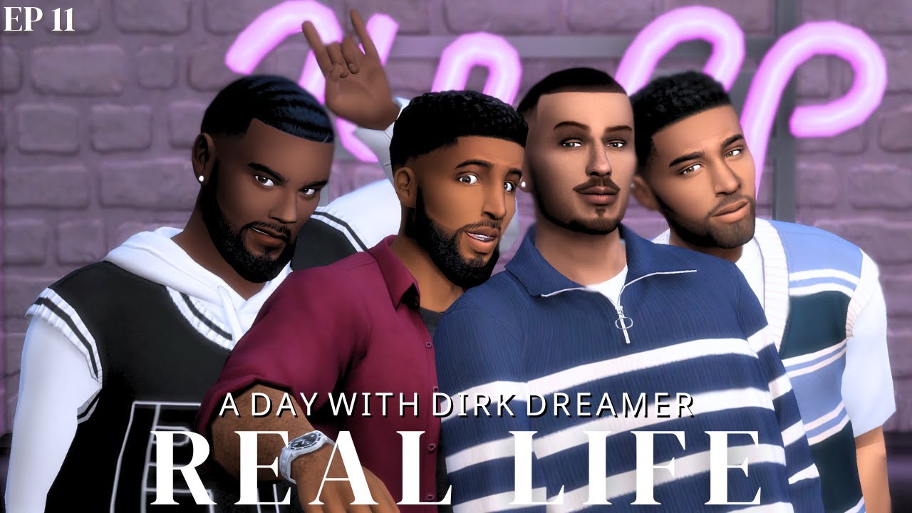 A Day with Dirk Dreamer | REAL LIFE Ep 11 | Legacy Let's Play |#sims4 ...