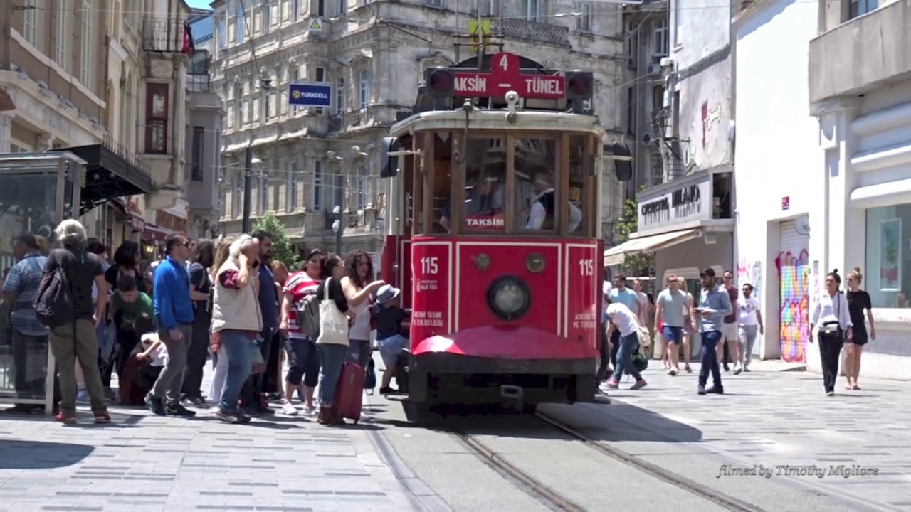Forty Minutes of Transportation in Istanbul, Turkey 2019 - istanbul'da ...