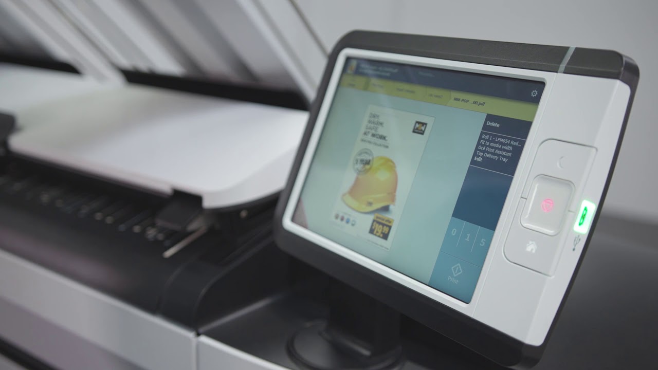 True Green Button Printing Océ ColorWave 3500 & 3700 Large Format ...