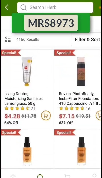 #iherb #iherbsale SALE: MRS8973 - YouTube
