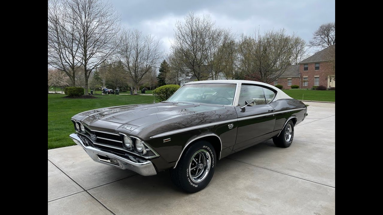 1969 Chevelle True SS Build Sheet! Factory Burnished Brown For sale at ...