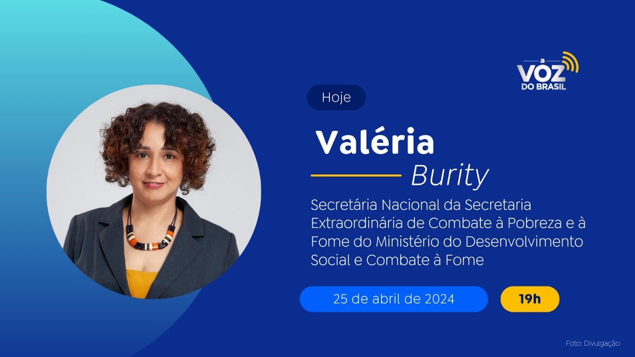 🔴 VALÉRIA BURITY | A VOZ DO BRASIL - YouTube