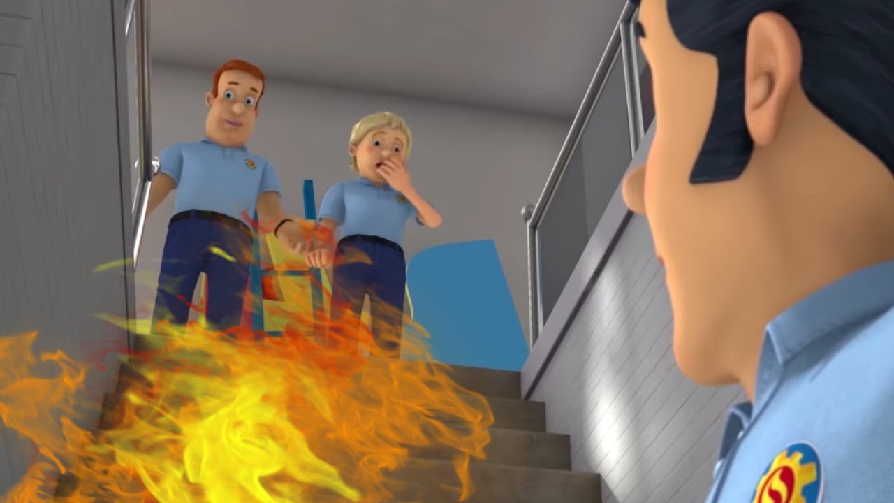 Fireman Sam US 🌟Clumsy Fire from Elvis! 🔥Fireman Sam Best Saves 🔥 ...
