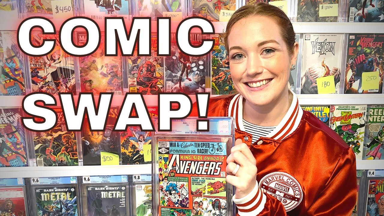 Trading HUGE Key Issue Comic Books at Our FIRST EVER Comic Swap! - YouTube