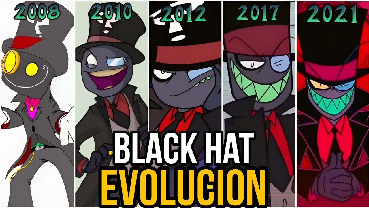 La EVOLUCION De BLACK HAT 🎩 | VILLAINOUS - YouTube