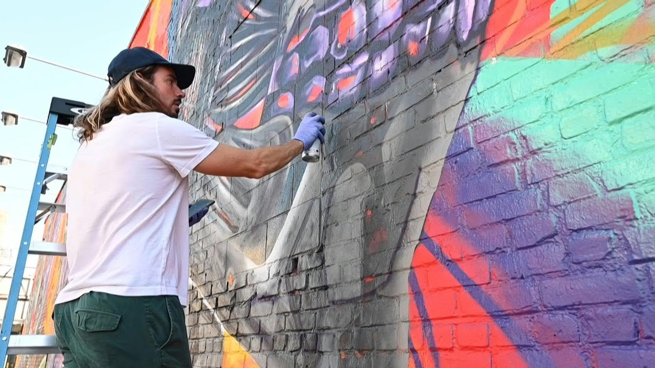 Terminator überlebensgroß: Graffiti für Schwarzenegger in New York ...