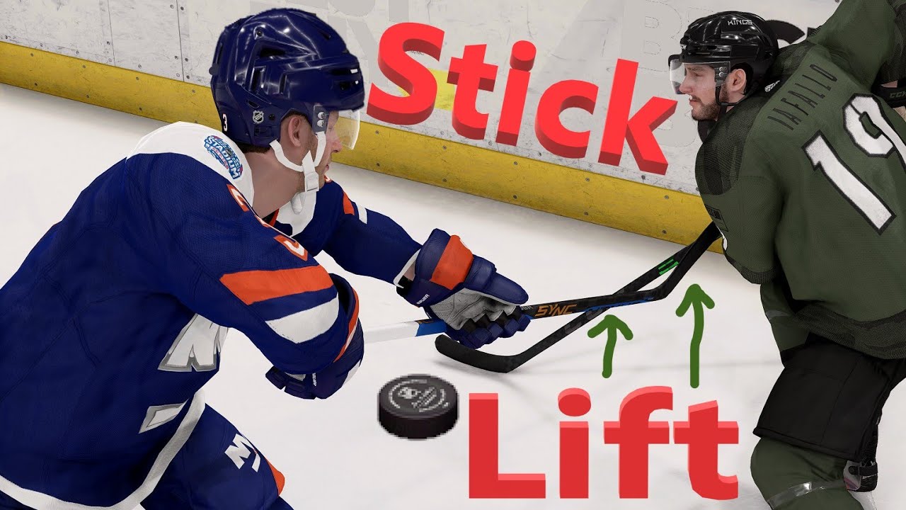 What does stick lift do in NHL 23? - YouTube