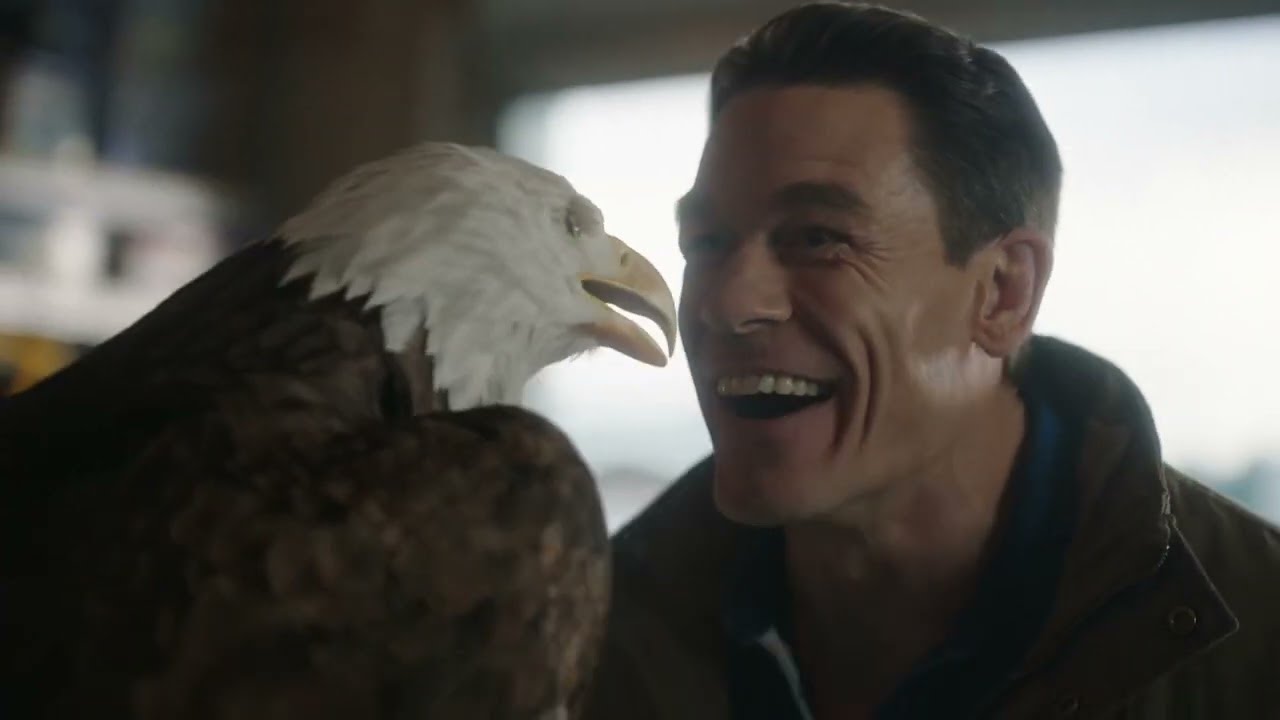 Peacemaker meets his Eagle Scene | Official Clip - YouTube