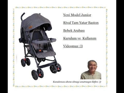 Yeni Model Ayyıldız puset Rival baston bebek Arabası nasıl kullanılır?