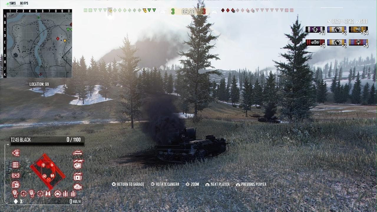 Vigilante T249 Black | 13000 comb damage | World of Tanks Console - YouTube