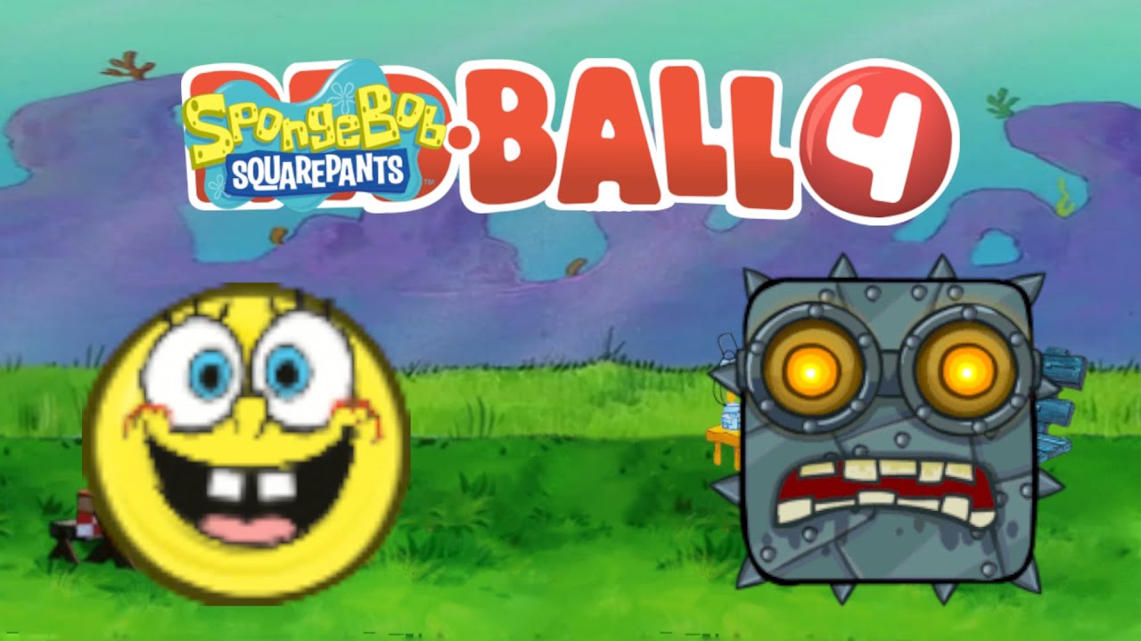 RED BALL 4: SPONGEBOB BALL vs FACTORY BOSS 'All Levels' GAMEPLAY VOLUME ...