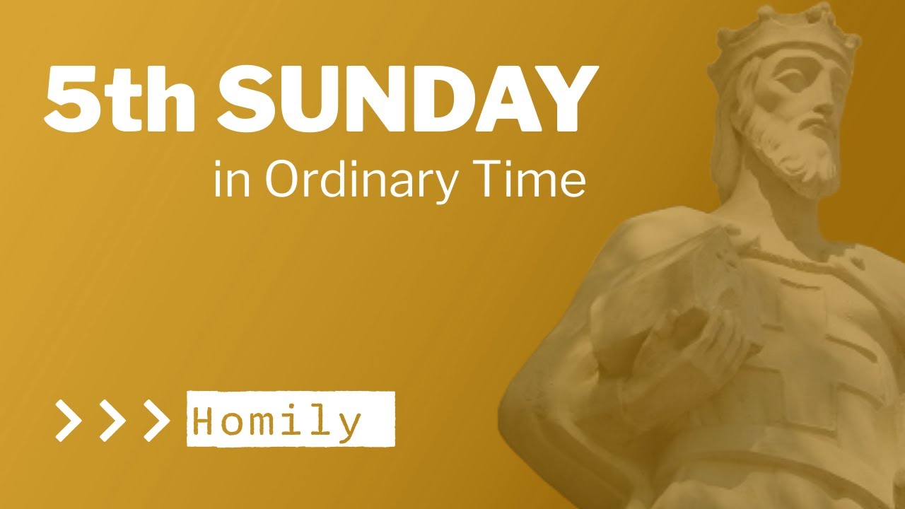We Are Nothing (Without the Lord): 5th Sunday in Ordinary Time - YouTube