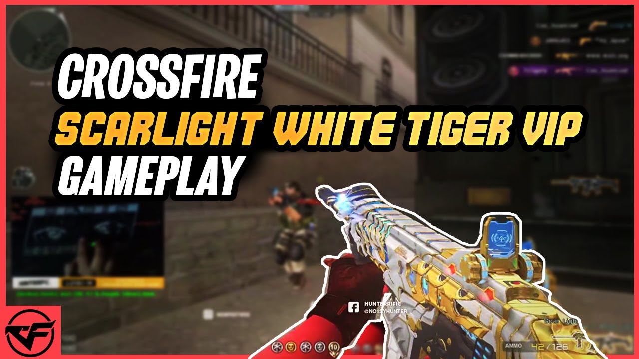 CROSSFIRE | SCARLIGHT WHITE TIGER VIP gameplay | CROSSFIRE PHILIPPINES ...