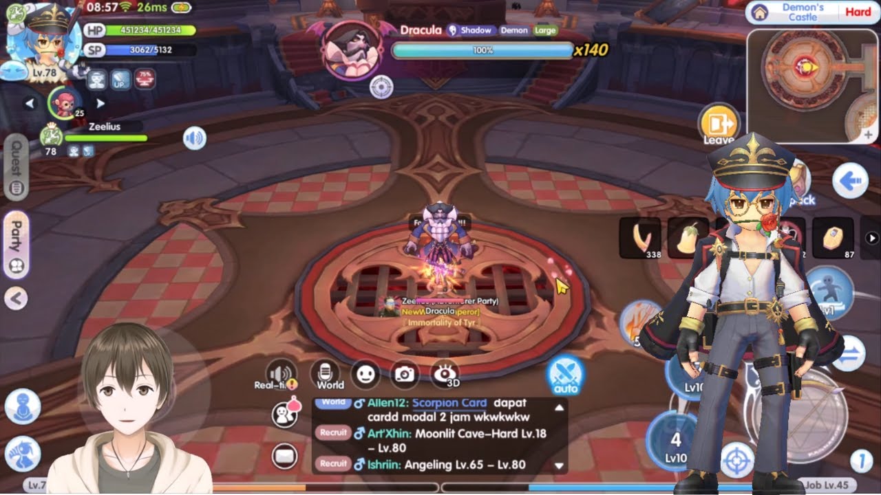 SOLO DRACULA - Ragnarok X: Next Generation - YouTube