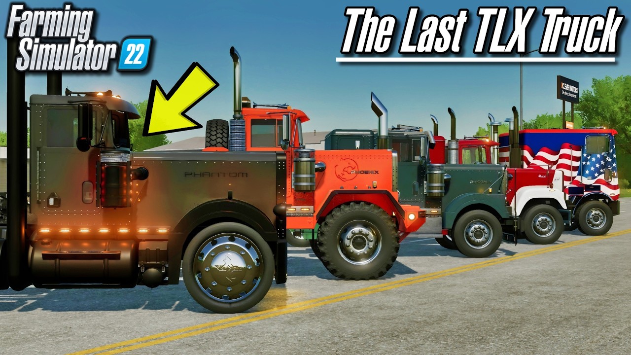 Mod Preview - TLX Phantom Semi Truck by 82 Studio (Farming Simulator 22 ...