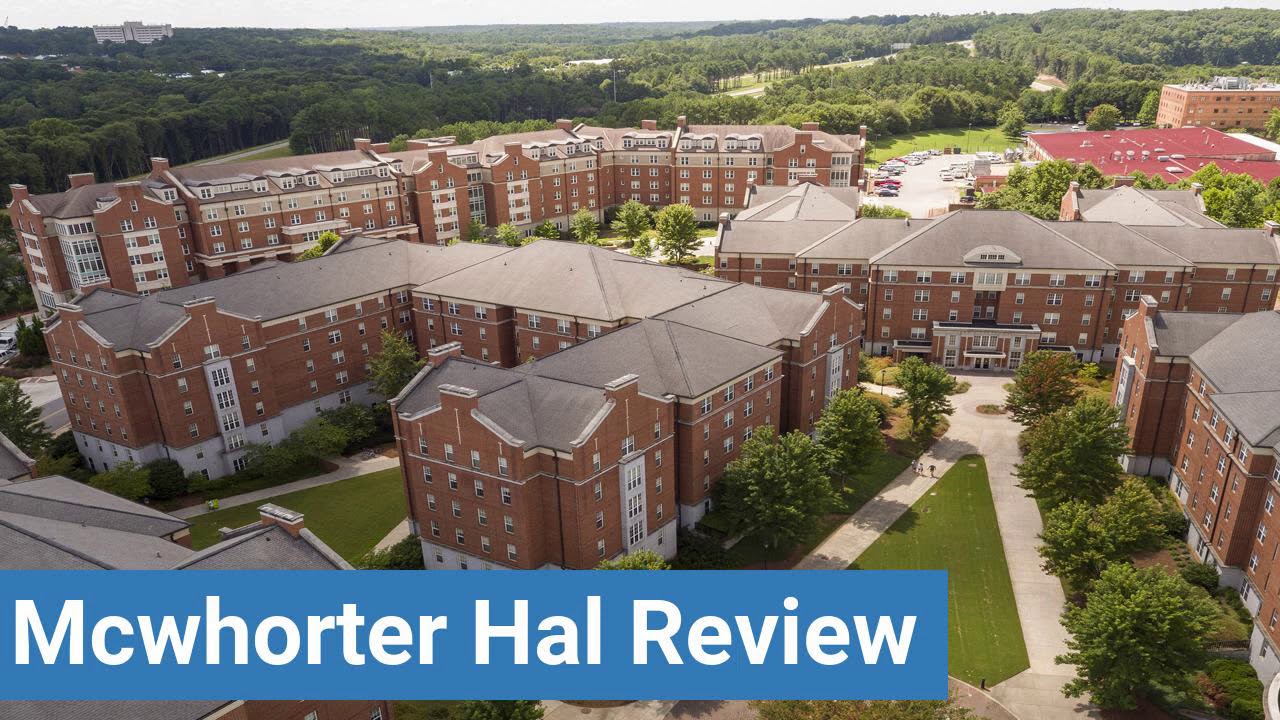 University of Georgia Mcwhorter Hal Review - YouTube
