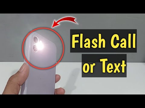 How to Make Your iPhone Flash When You Get a Text or Call - YouTube