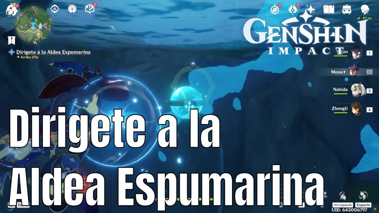 Dirigete a la Aldea Espumarina - Fontaine - Genshin Impact - YouTube