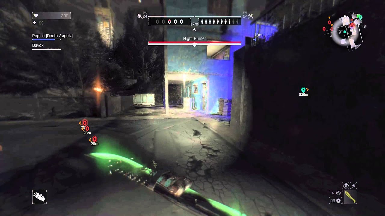 dying light hunter train kill - YouTube