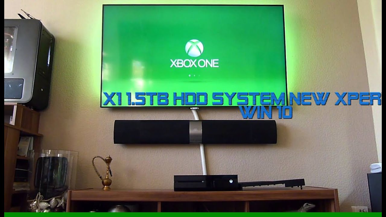 XBOX ONE Umbau - 1.5 TB HDD Upgrade - New Experience Update Win 10 - HD ...