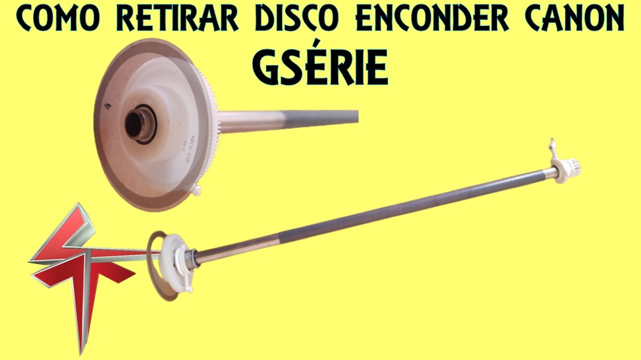 DISCO ENCONDER COMO RETIRAR - YouTube